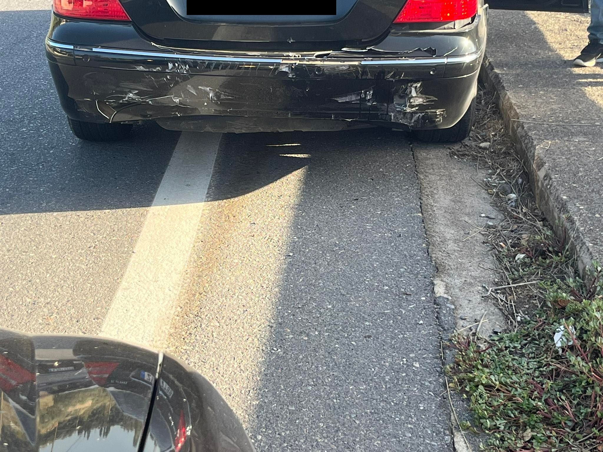 «Καραμπόλα» οχημάτων στο ύψος του Κλαδά (ΦΩΤΟ)