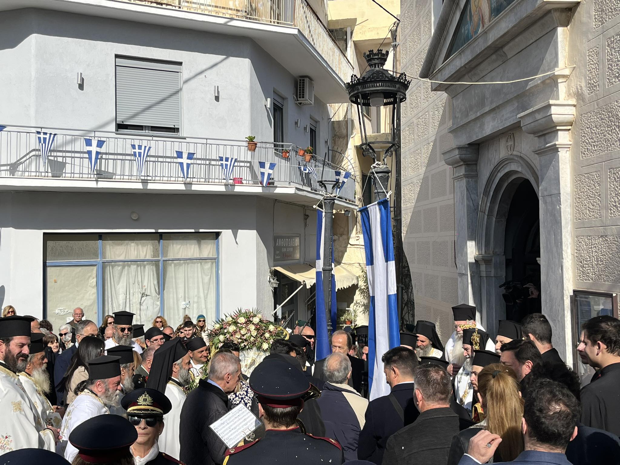 Πάνδημος ο εορτασμός της πολιούχου του Γυθείου
