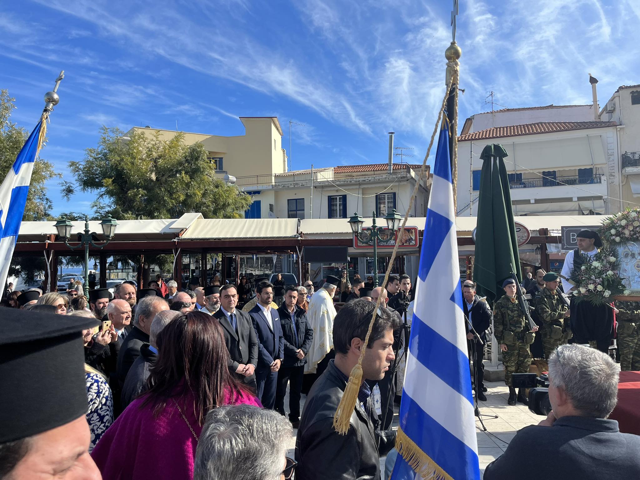 Πάνδημος ο εορτασμός της πολιούχου του Γυθείου