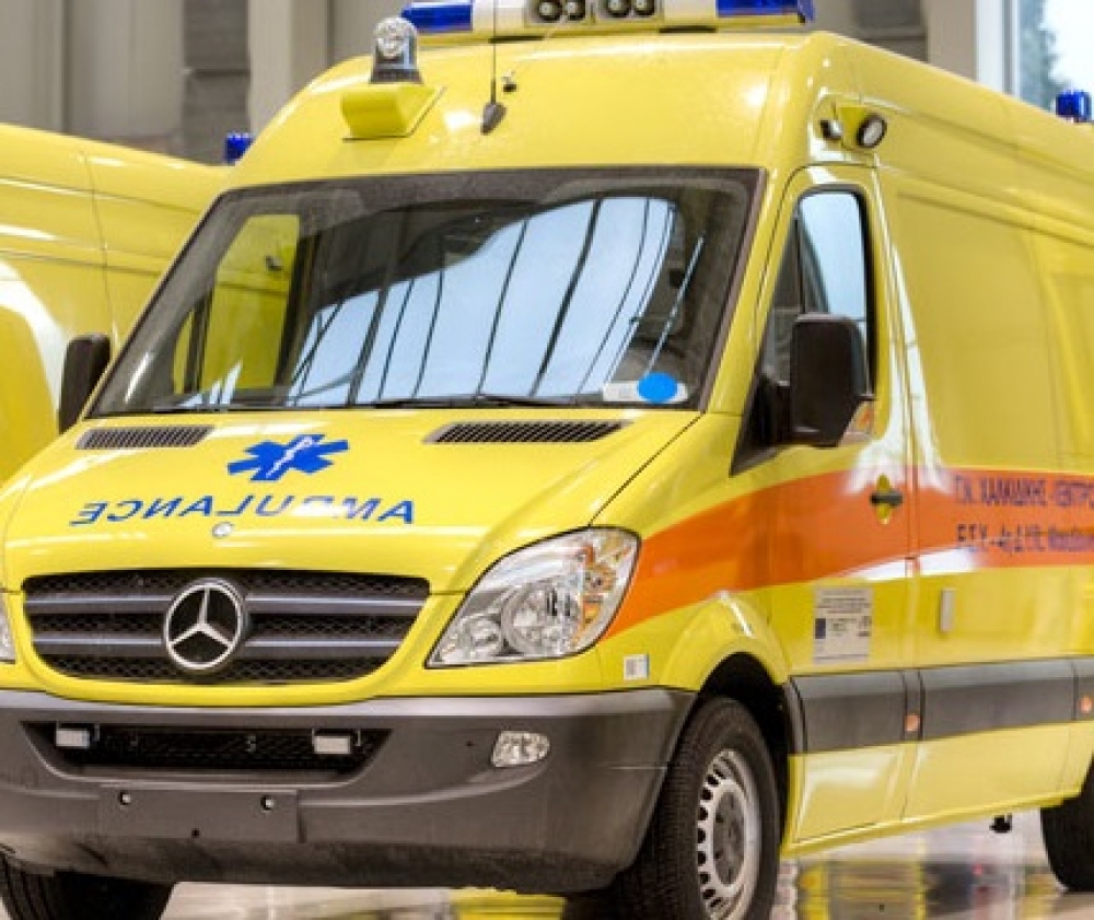 Σύγχρονο ασθενοφόρο στον στόλο του ΕΚΑΒ στο Νοσοκομείο Σπάρτης